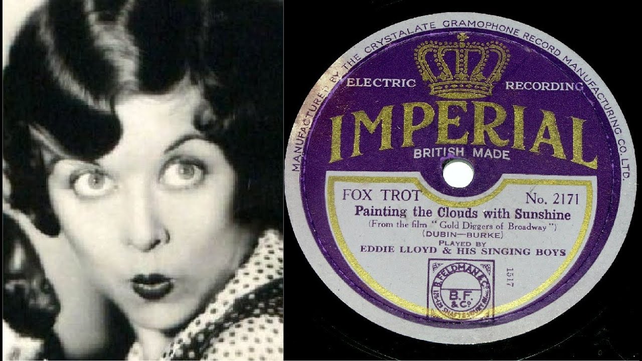 78 RPM – Eddie Lloyd & His Singing Boys – Painting The Clouds With ...
