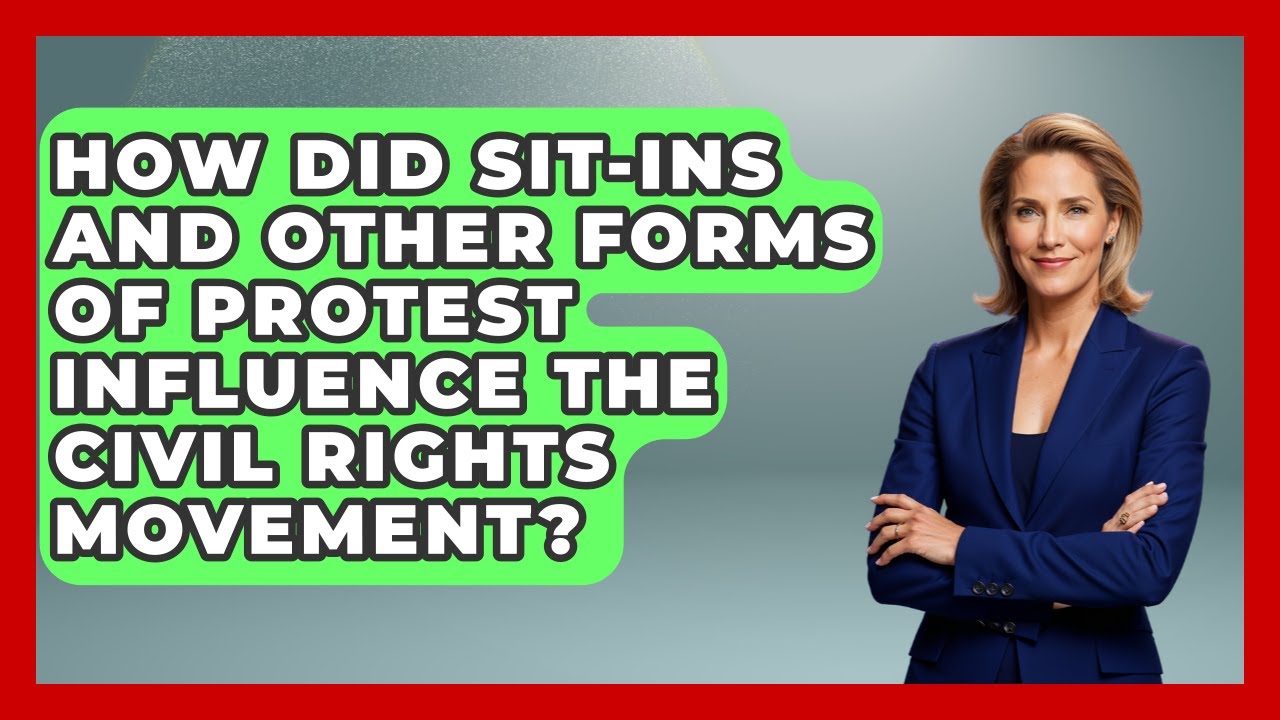 How Did Sit-ins And Other Forms Of Protest Influence The Civil Rights ...