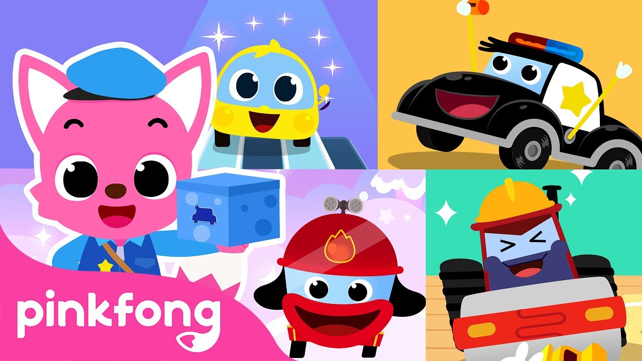 Airplane, Super Fast Train and More Car Songs for Kids | Pinkfong Baby ...