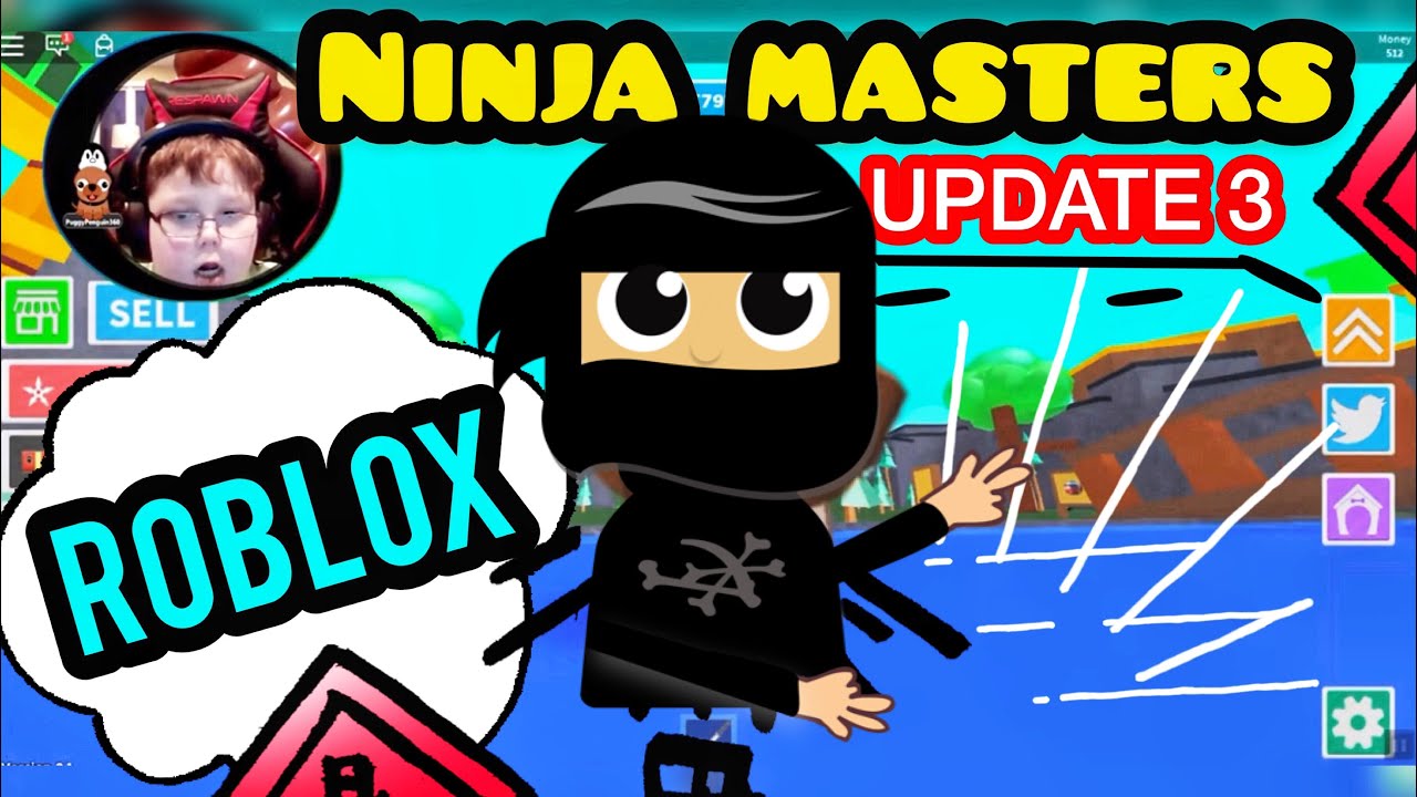 UPDATE 3 NINJA MASTERS Roblox - YouTube