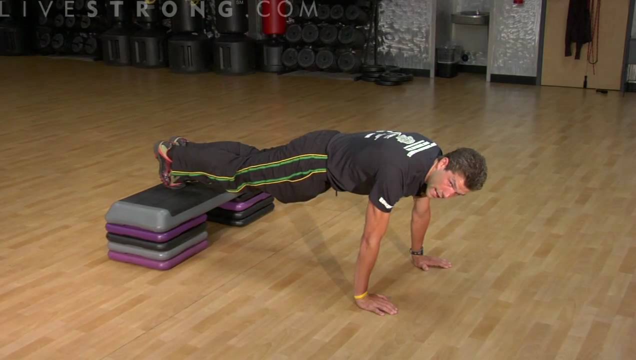 How to Do Declined Pushups - YouTube