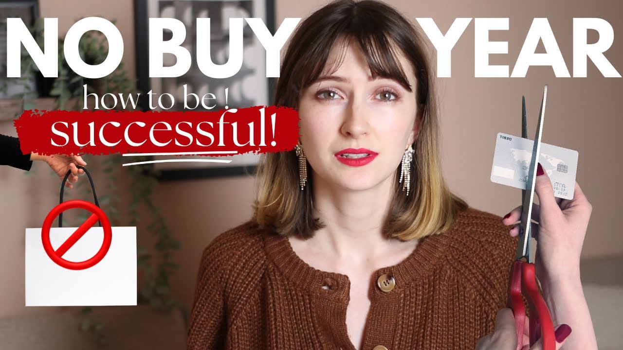 How to do a No Buy or Low Buy Challenge #nobuyyear - YouTube