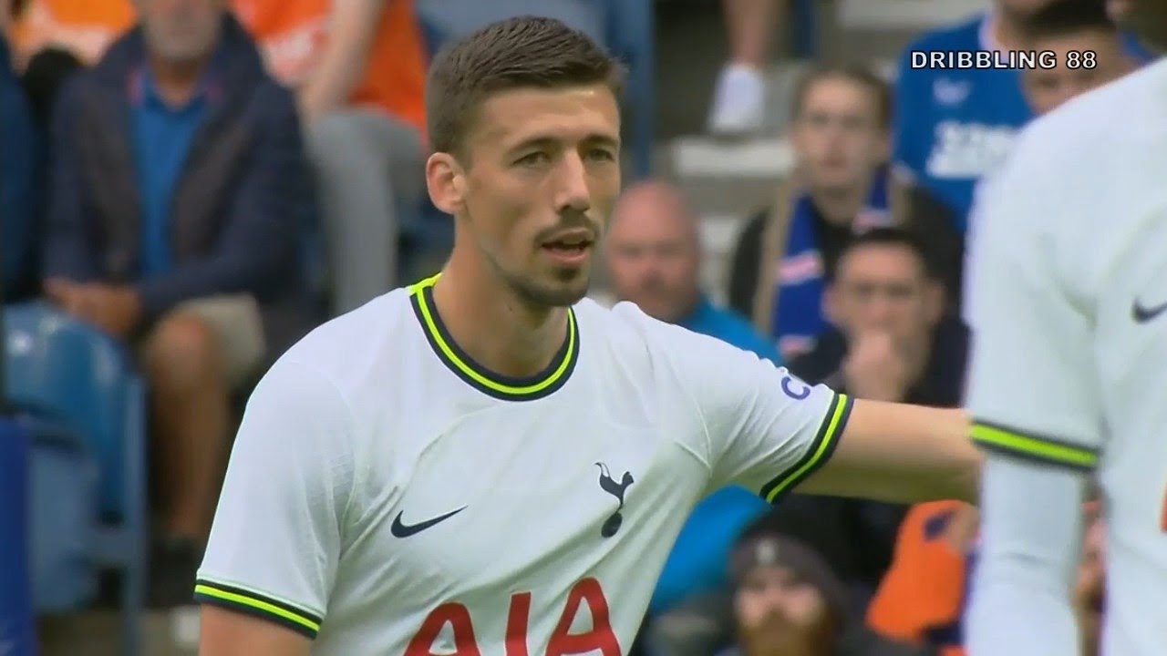 Clément Lenglet vs Rangers - Debut for Tottenham - 23/07/2022 - YouTube