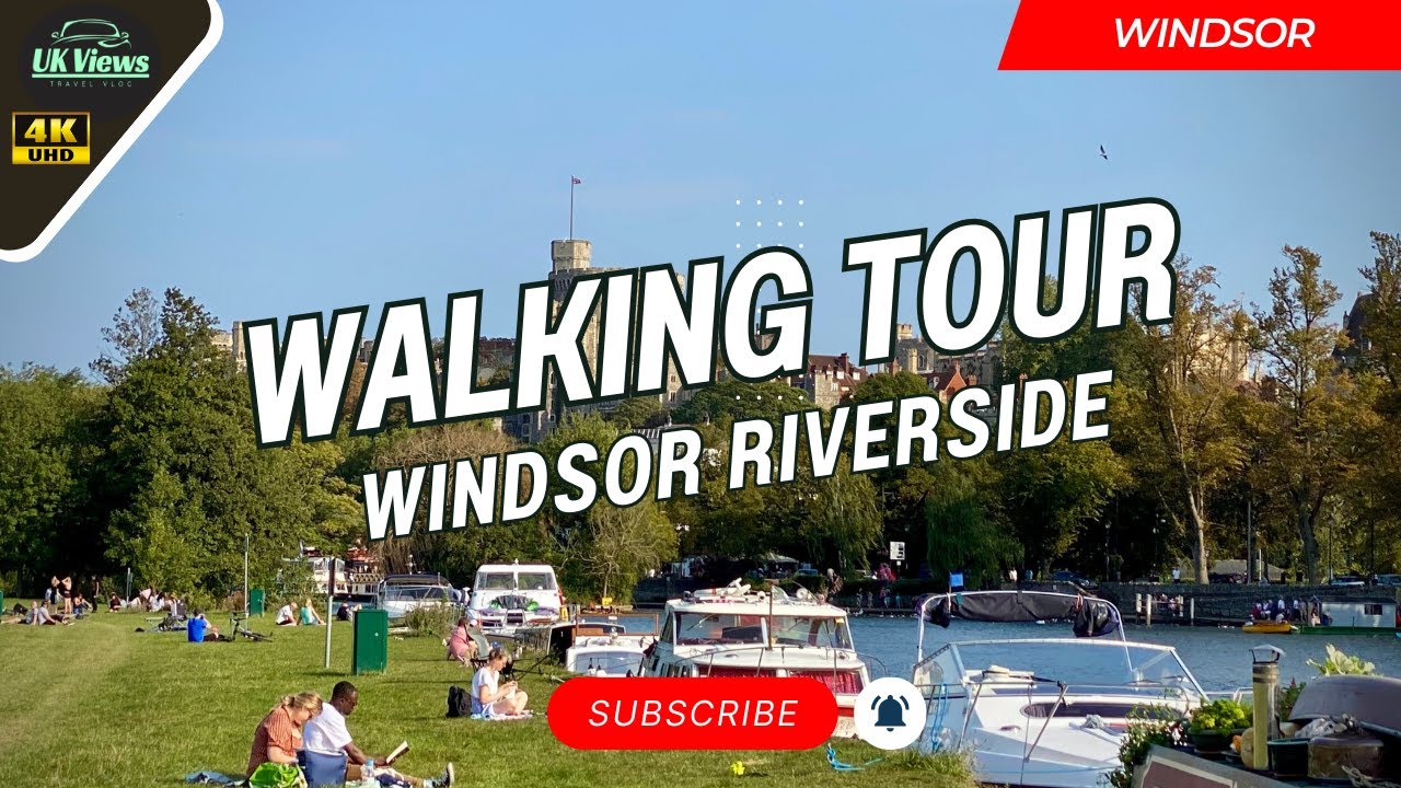 UK 🇬🇧 | Exploring Windsor Riverside Walk like a Local - Walking Tour ...
