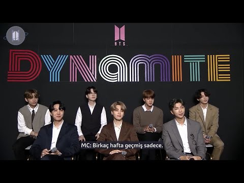 [Türkçe Altyazılı] BTS  'Dynamite' ONLINE GLOBAL MEDIA DAY
