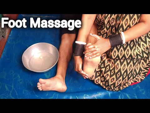 Don’t Try This 😱 Hot Oil + Ice Foot Massage 🔥🧊 | ASMR Relax