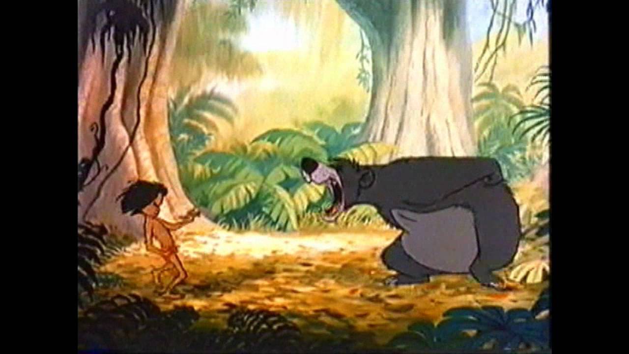 Baloo roars at the Queen of Hearts - YouTube