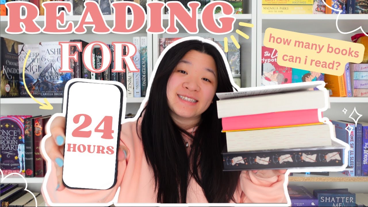how many books can i read in 24 hrs ♡ | spoiler free reading vlog - YouTube