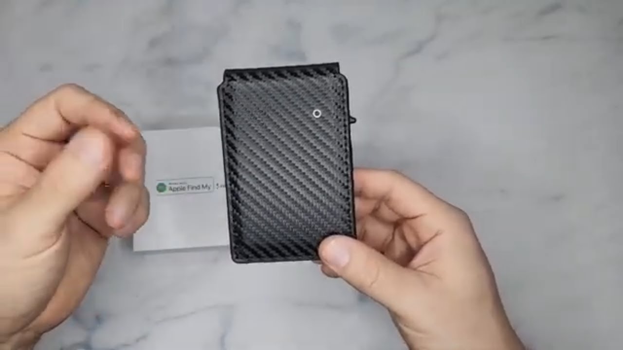 Men's Wallet with Find My Slim Minimalist 5 Cards Capacity RFID ...