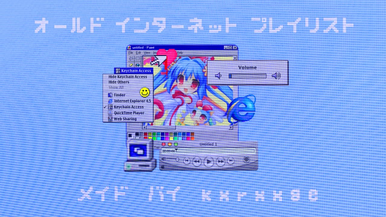 Old Webcore / Animecore playlist ( sped up ) - YouTube Music