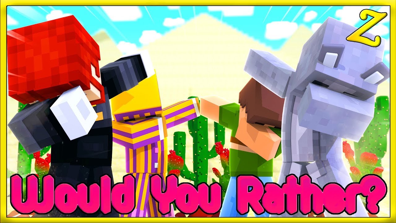 TIME TO CRINGE!! | Minecraft Would You Rather? - YouTube