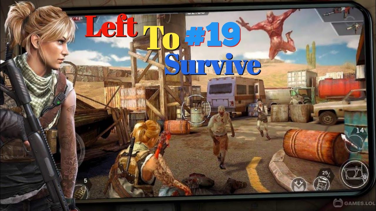 Left to Survive Gameplay 😱 || Best Survivel Game | @vgaming - YouTube