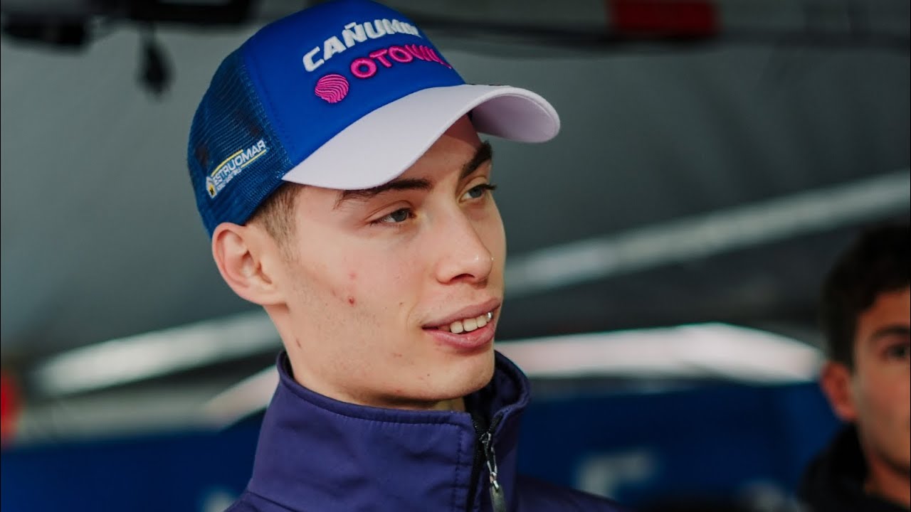 Quijada: “en la vuelta 6 o 7 se nos rompió la caja” - YouTube