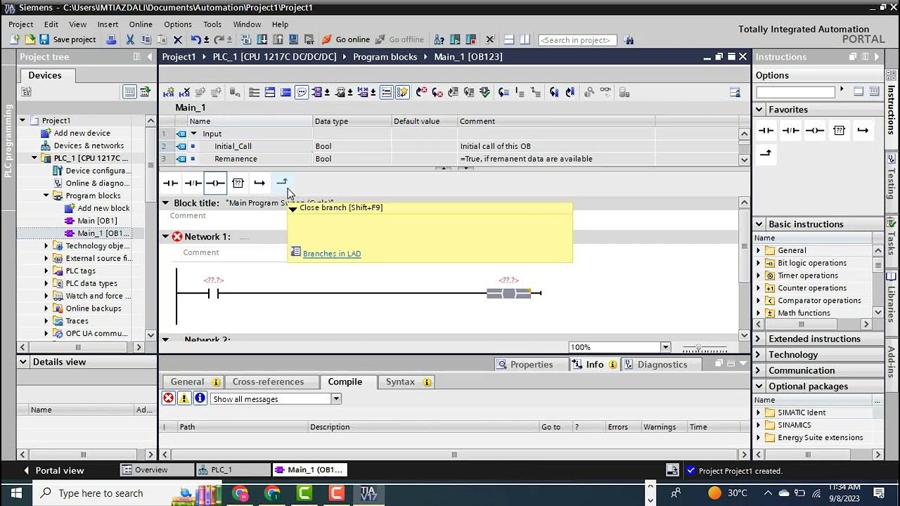 How to do PLC Simulation in Siemens Tia Portal - Online PLC Training ...