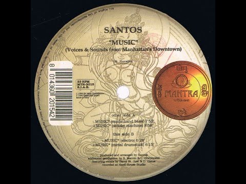 Santos - Music (Made And Bass) (1996) - YouTube