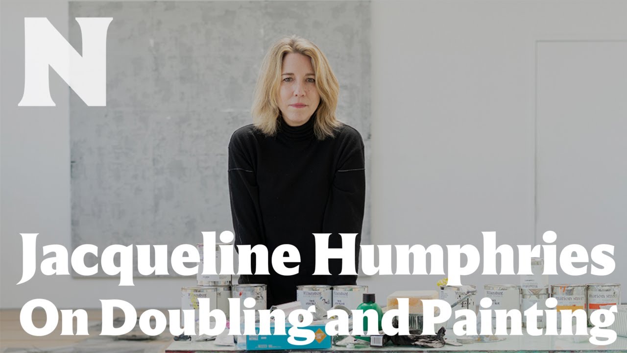 Jacqueline Humphries on Doubling and Painting - YouTube