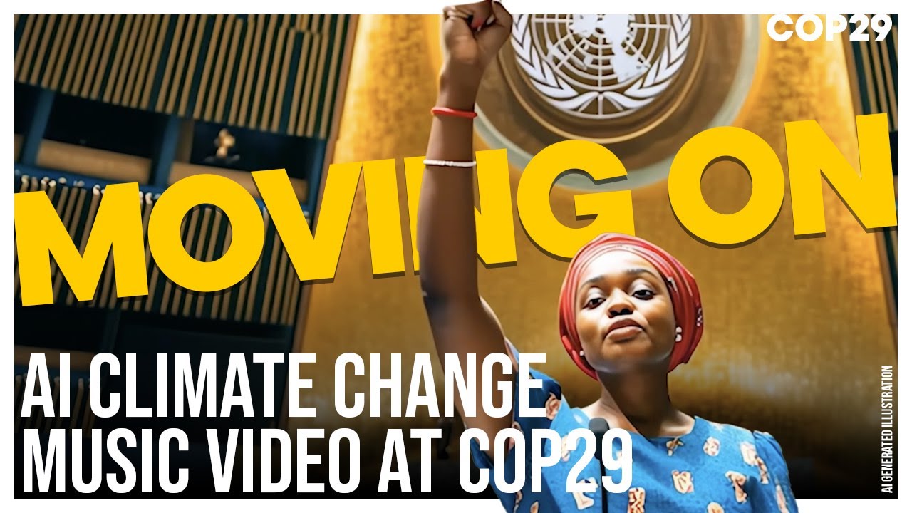 "Moving On" AI Climate Change Music Video at COP29 | United Nations ...