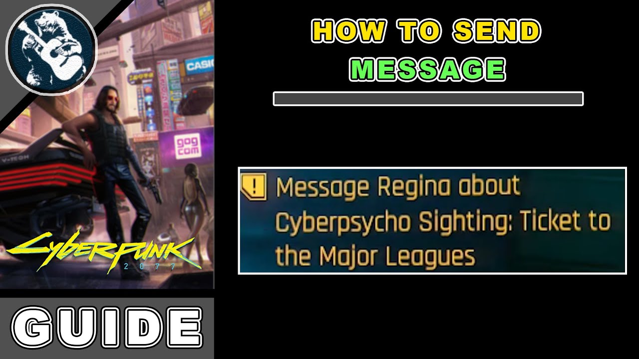 Send the Information in Cyberpunk 2077 How to Message Regina & Other to ...