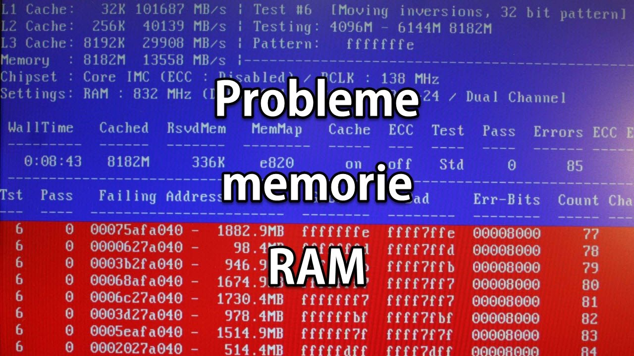 Verificare integritate memorie RAM cu Memtest86 - YouTube