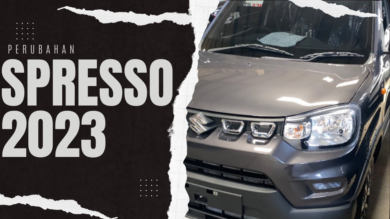 Perubahan Suzuki SPresso 2023 - YouTube