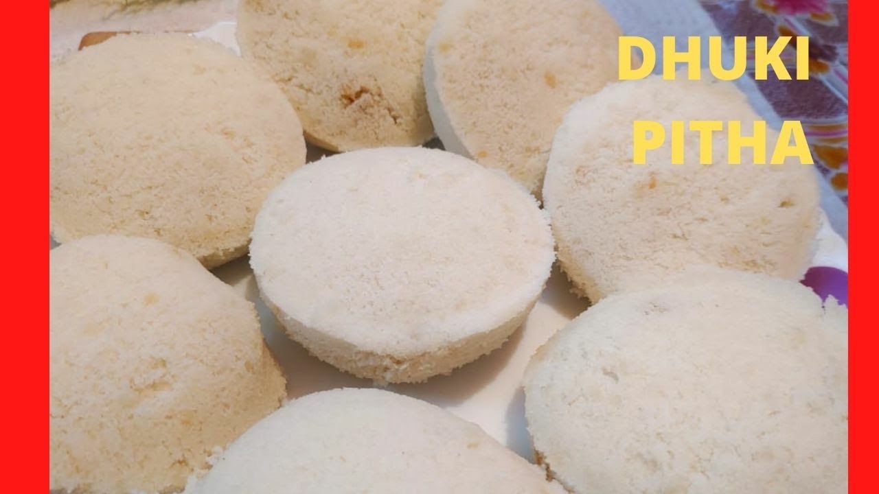 DHUKI PITHA/ ধুকি পিঠা / TEKELI PITHA/STEAMED RICE CAKE FOR SANKRANTI ...