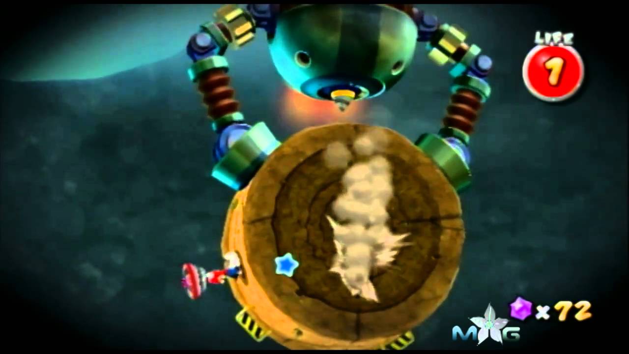 Super Mario Galaxy 2 Walkthrough - Digga Leg's Daredevil Run - Star 32 ...