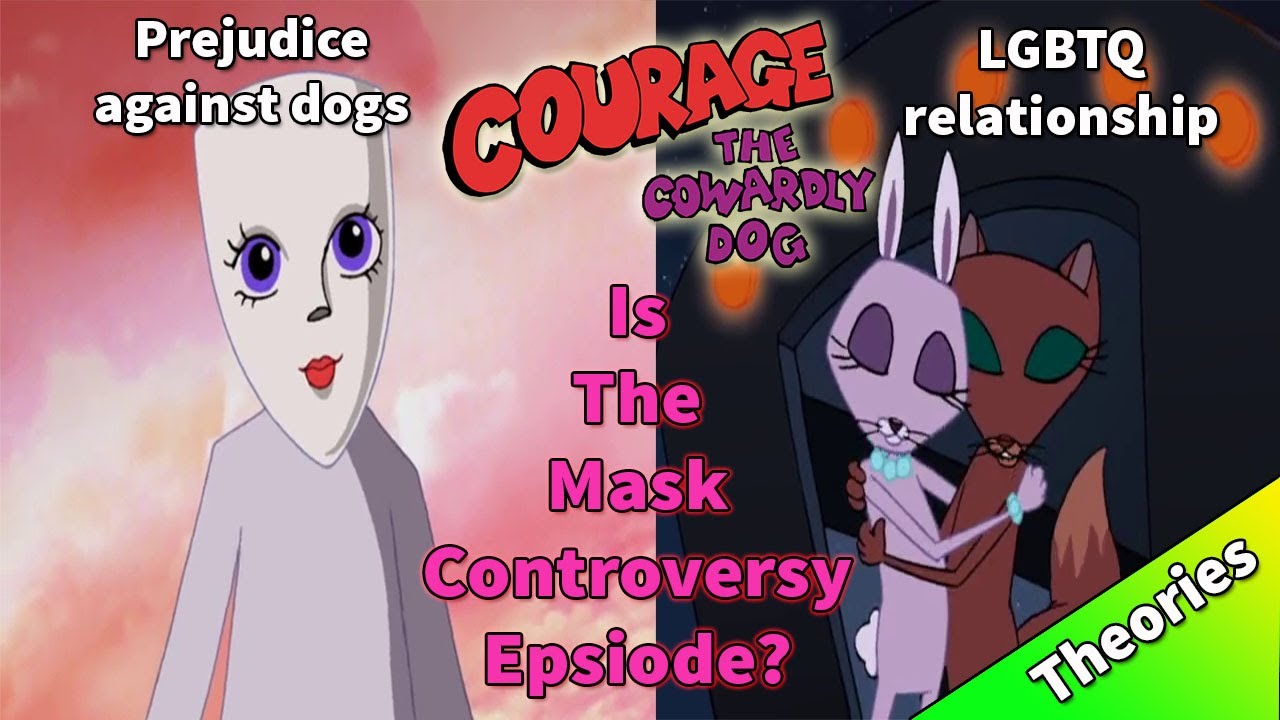 Courage The Cowardly Dog Mask