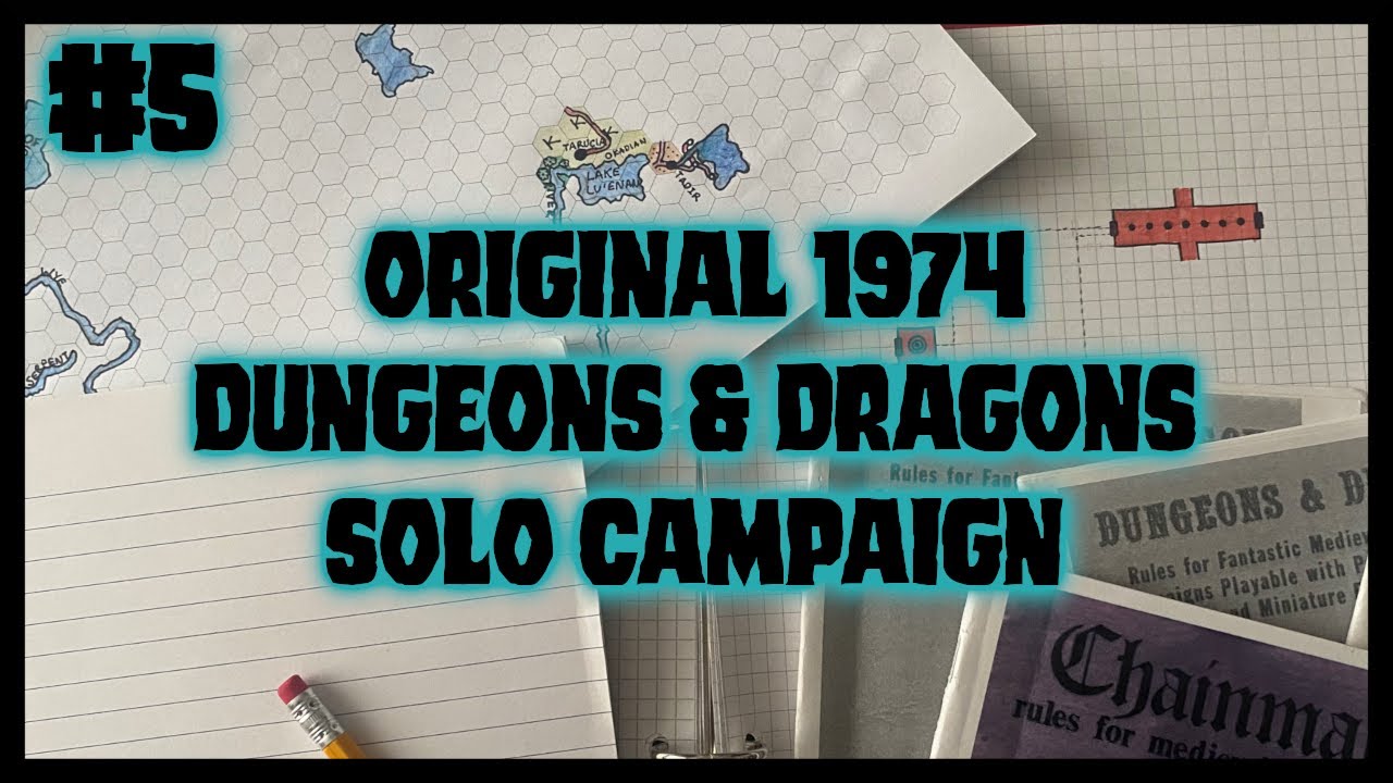 Original Dungeons & Dragons (OD&D) Campaign - Episode 5 (solo dnd ...