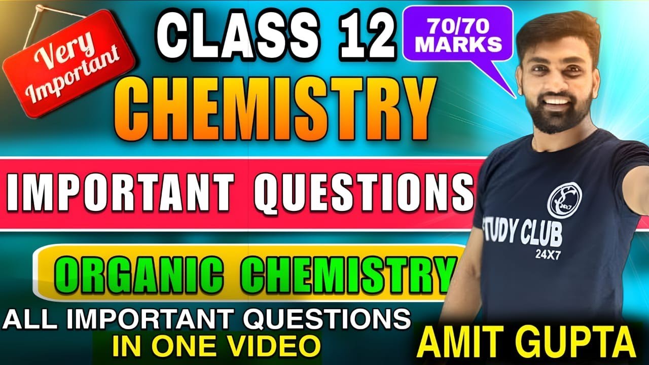 All Reasoning Questions Of Organic Chemistry | All Reasoning Questions ...