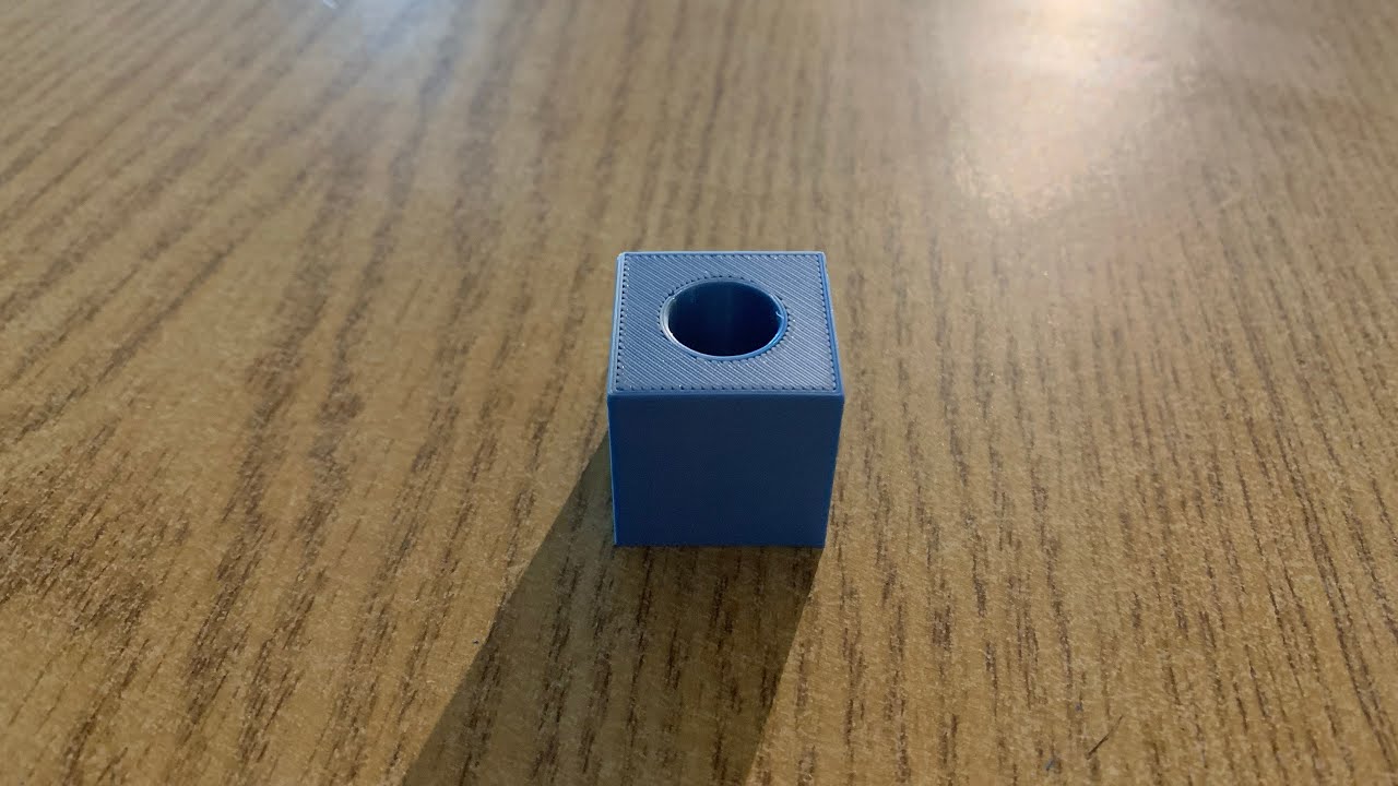 How to 3d Print a 1” Cube from Scratch - YouTube