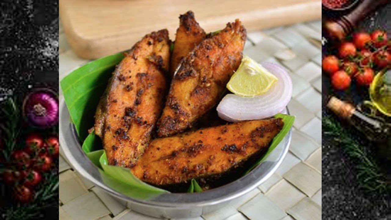 FISH FRY 🐟 | Tawa Fish Fry | Thenga Parai (Horse Mackerel) Fry | Tasty ...
