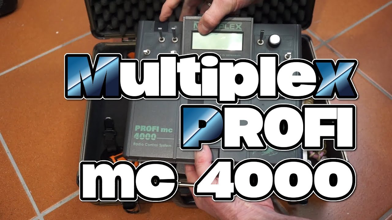 Multiplex PROFI mc 4000, Flohmarktfund, Thrift store purchase - YouTube