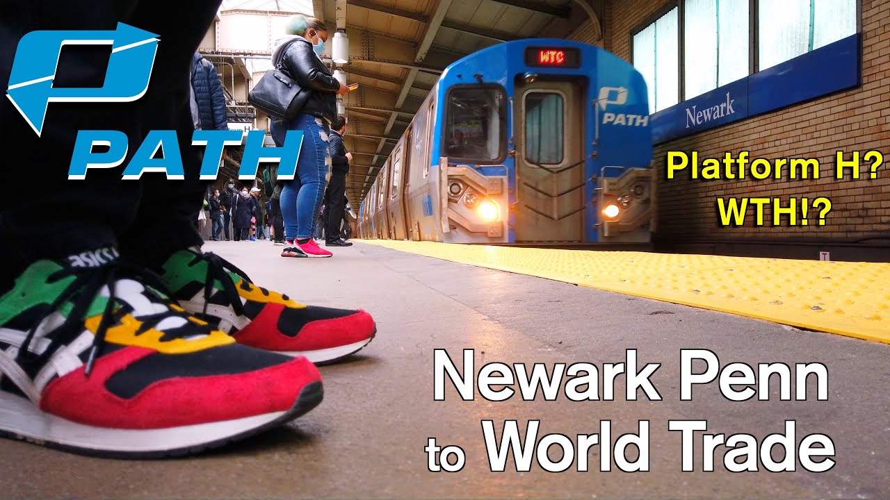 PATH Newark Penn to World Trade - YouTube