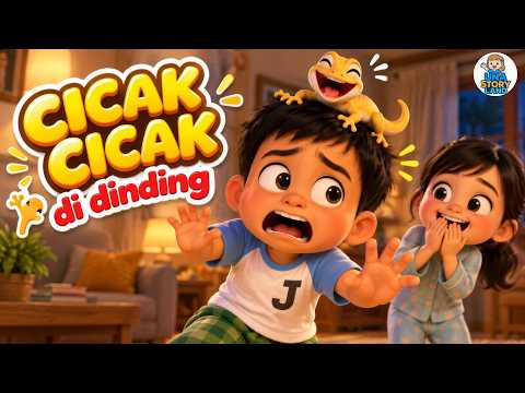 Cicak Cicak di Dinding - Jojo Kejatuhan Cicak! 🦎| Animasi 3D Lucu UnaStoryLand