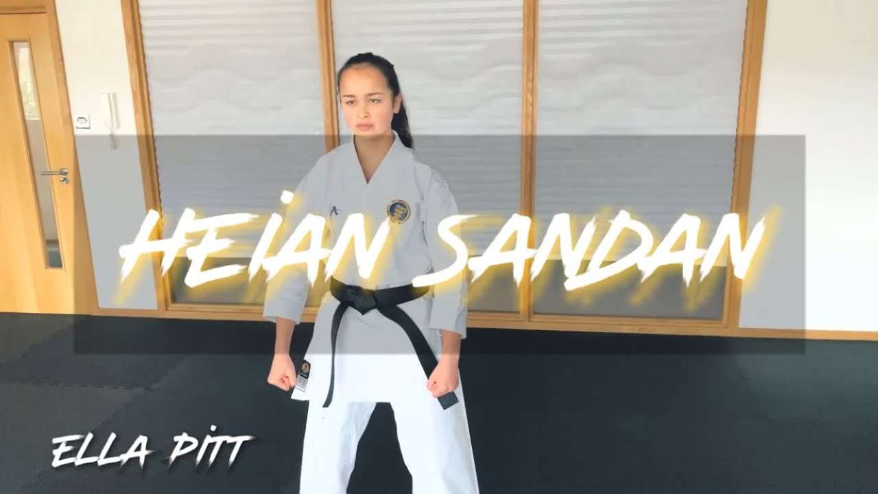 Heian Sandan - Yellow belt Kata - 7th Kyu - YouTube