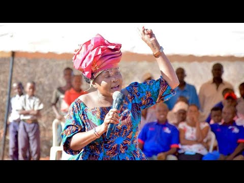 Hon. Jessica Mbalu speech on elephants menace at Mtito. - YouTube