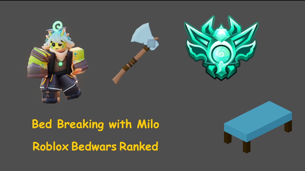 Bed Breaking With Milo in Ranked | Roblox Bedwars - YouTube