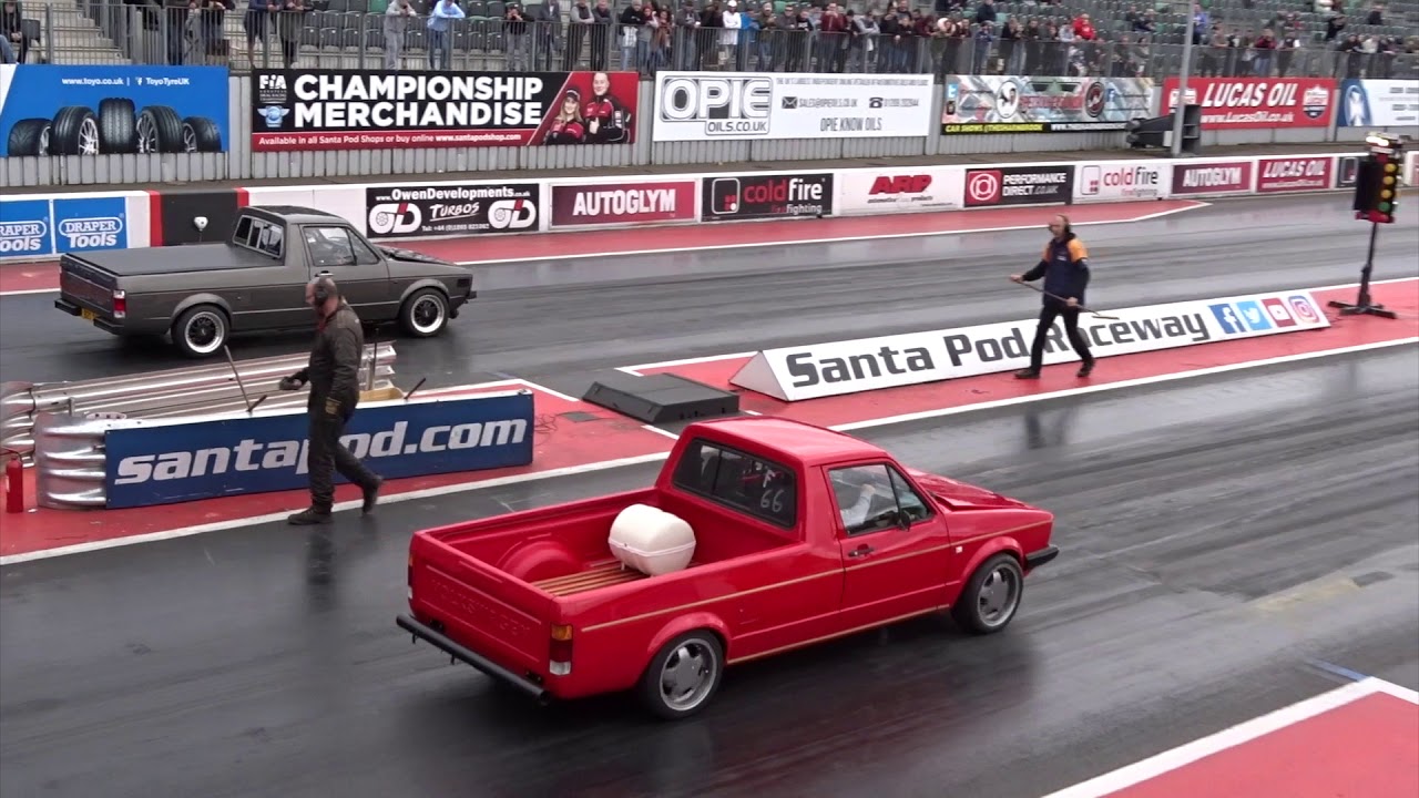 Europes fastest caddy. Vr6 turbo 4motion - YouTube