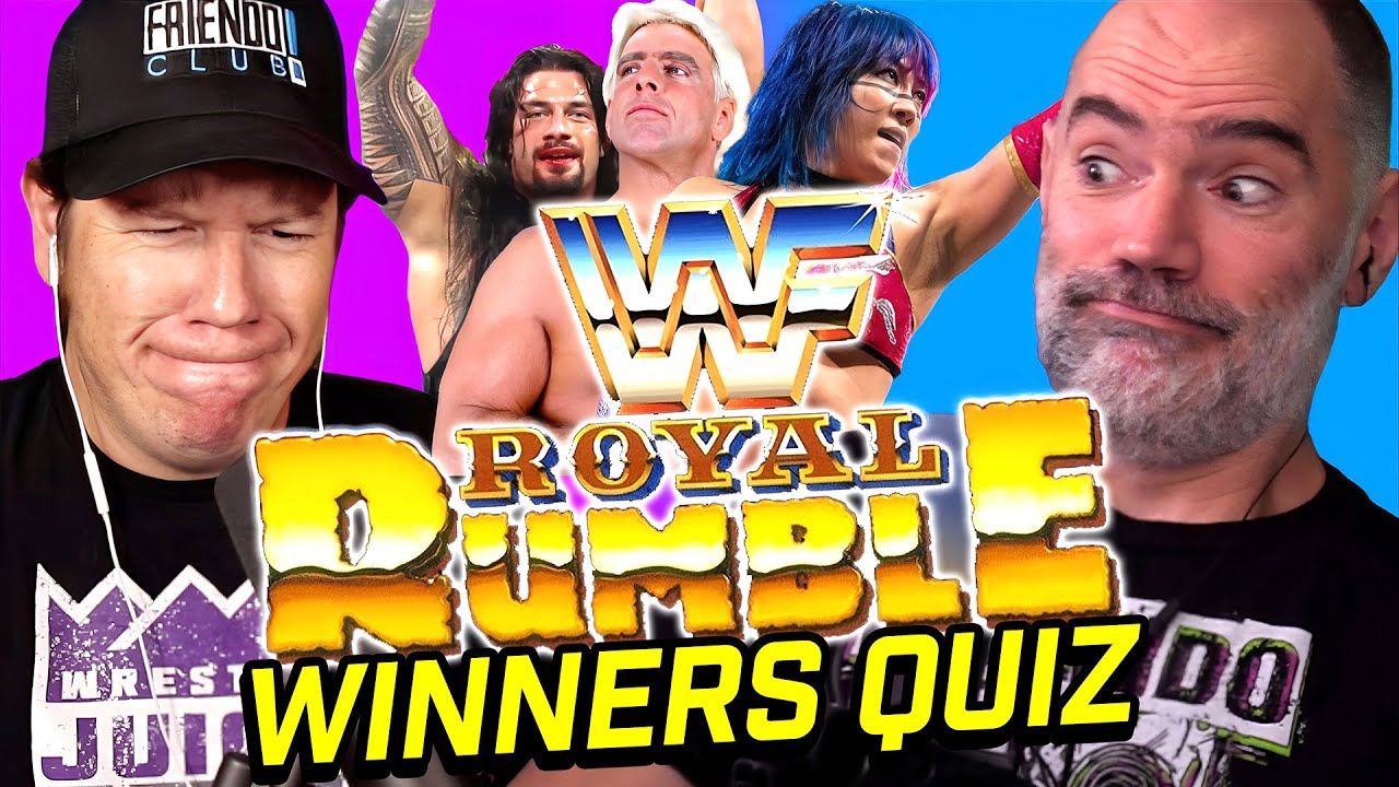 NAME ALL ROYAL RUMBLE WINNERS QUIZ! (Wrestling Quiz Challenge PRESEASON ...