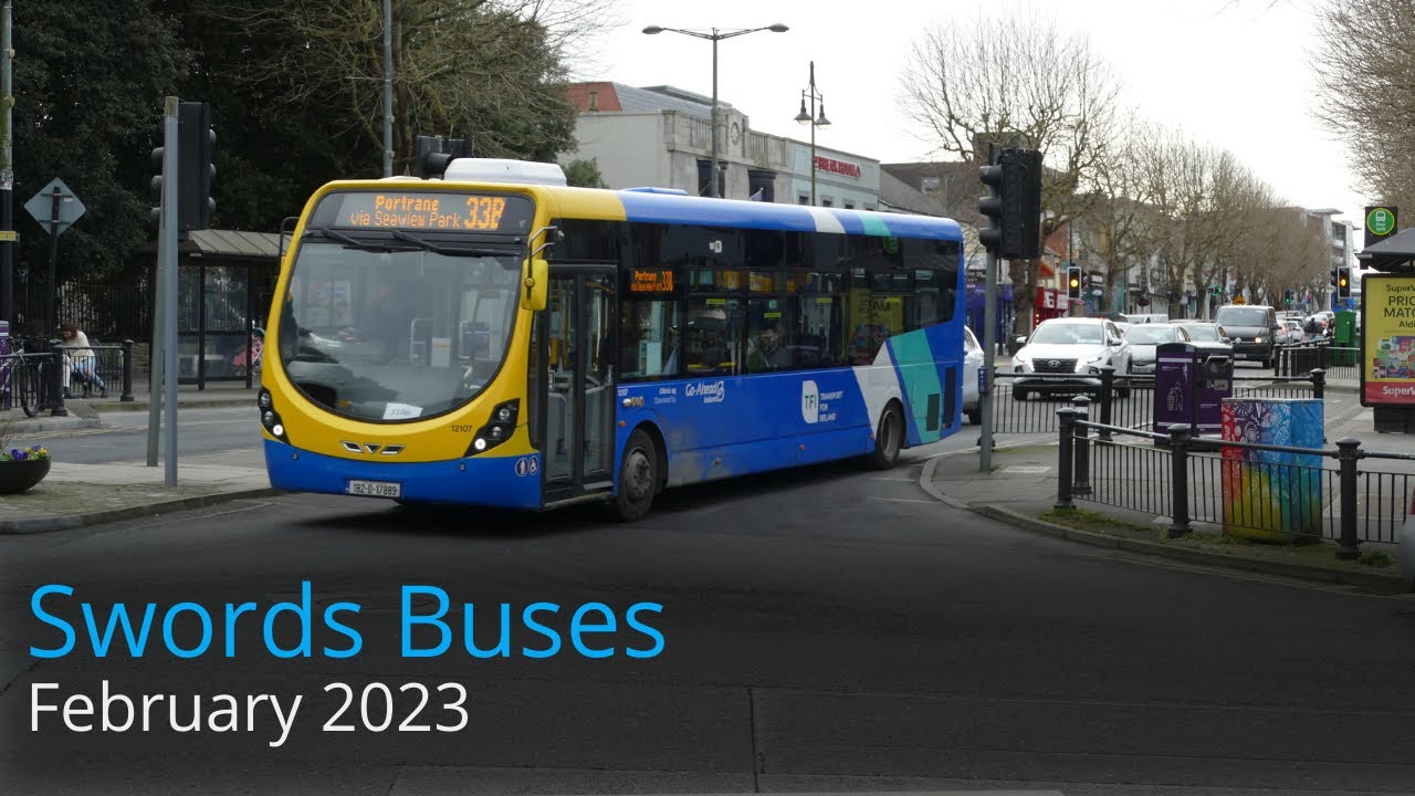 Swords Buses | February 2023 - YouTube