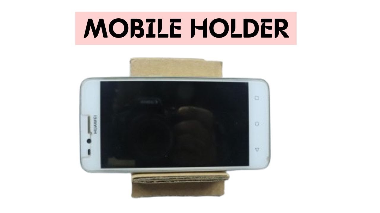 Mobile Holder From Paper Craft - Easy Paper Craft - DIY Paper Craft ...