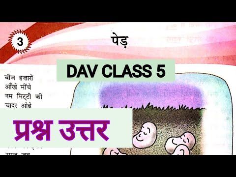 D.A.V Class 5 Hindi Chapter 3 Question Answer Jivan Mulya||Arpita ...
