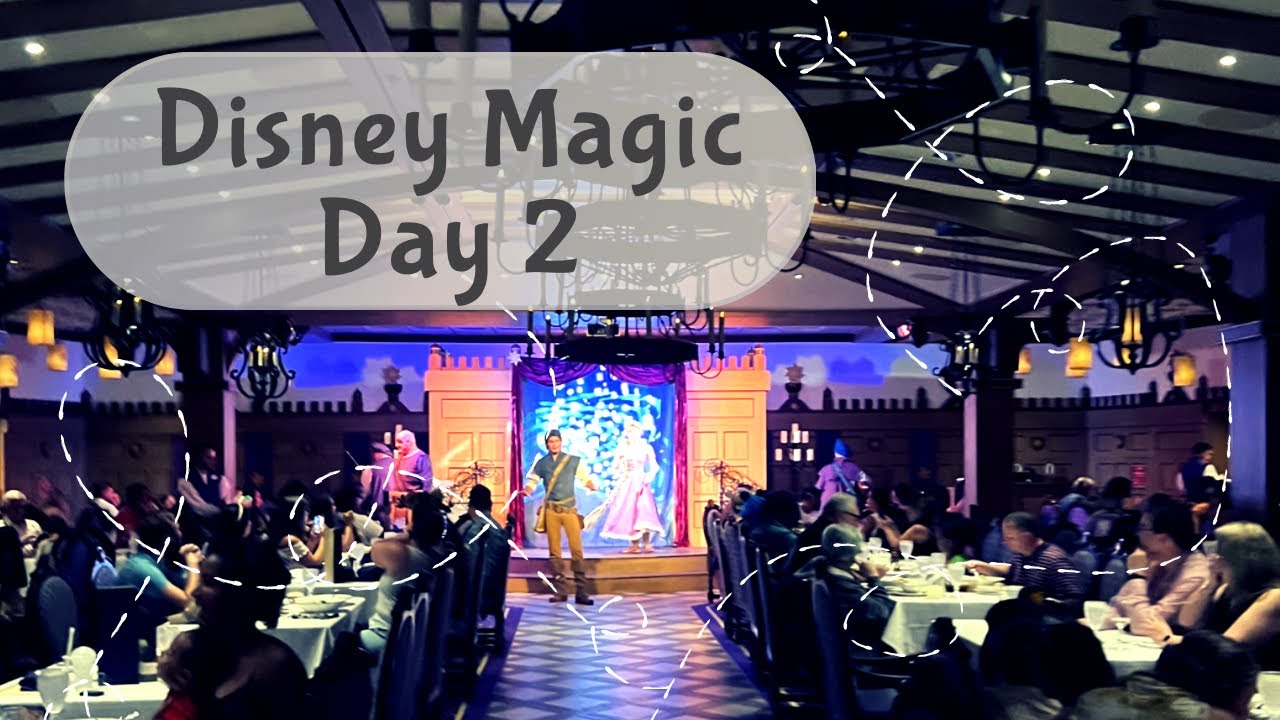 Day 2 Disney Cruise Line Magic Food Menus Trivia Fireworks Princesses ...