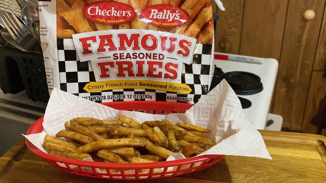 Checkers Rally's Famous Seasoned Fries 🍟 Food Review - YouTube