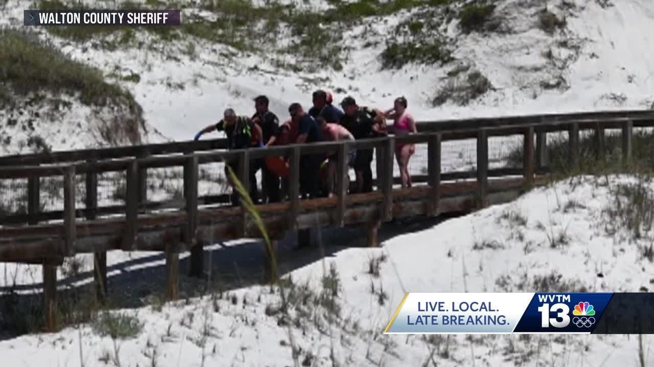Alabama doctor shares experience of trying to save teen after shark ...