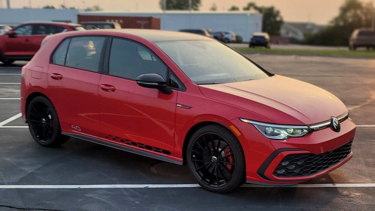 2023 VW Golf GTI 40th Anniversary Edition 360° quick view - YouTube