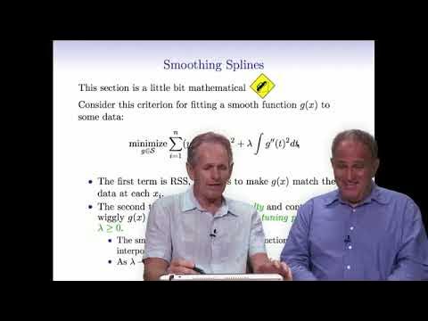 Statistical Learning: 7.3 Smoothing Splines - YouTube