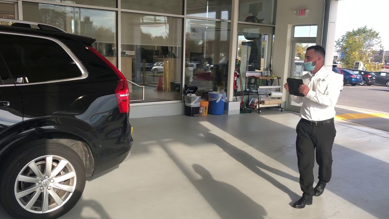 Volvo Service Walk Around Competition - YouTube