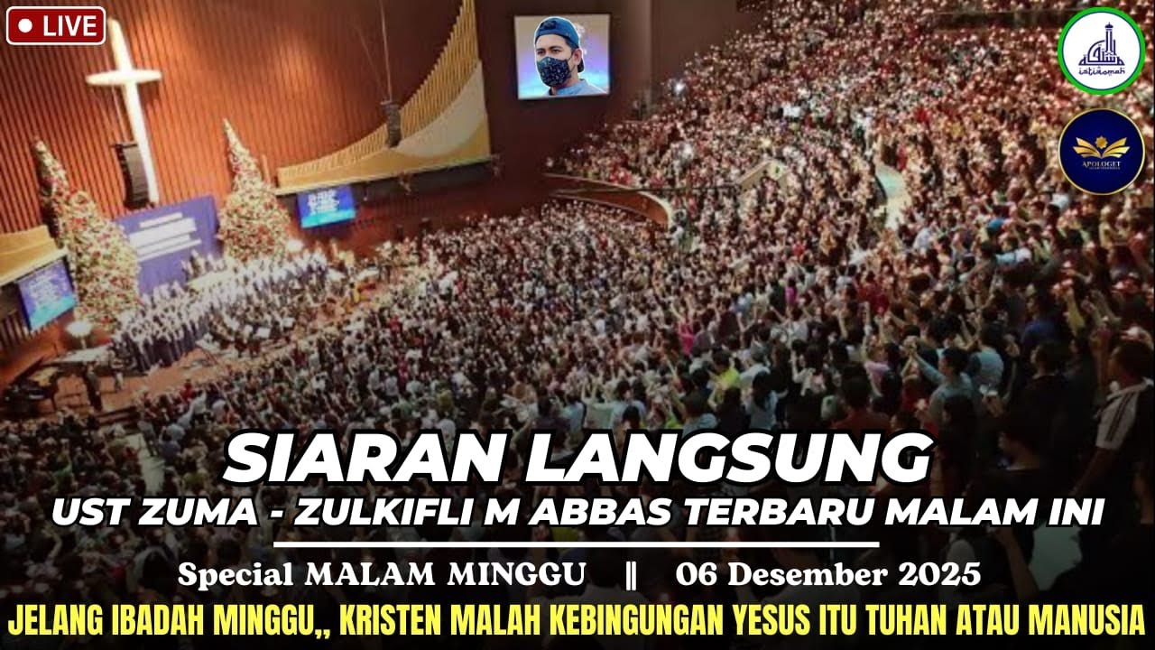 LIVE 🔴 Ust ZUMA - ZULKIFLI M ABBAS terbaru MALAM ini || Special MALAM ...