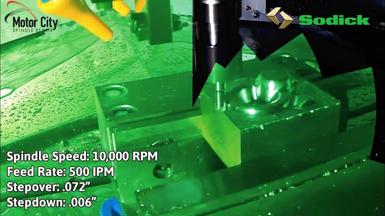 Sodick UH650L in action! - YouTube